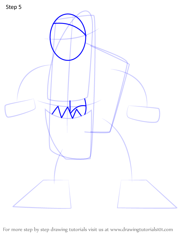 How to Draw Tyecoon from Mixels (Mixels) Step by Step ...
