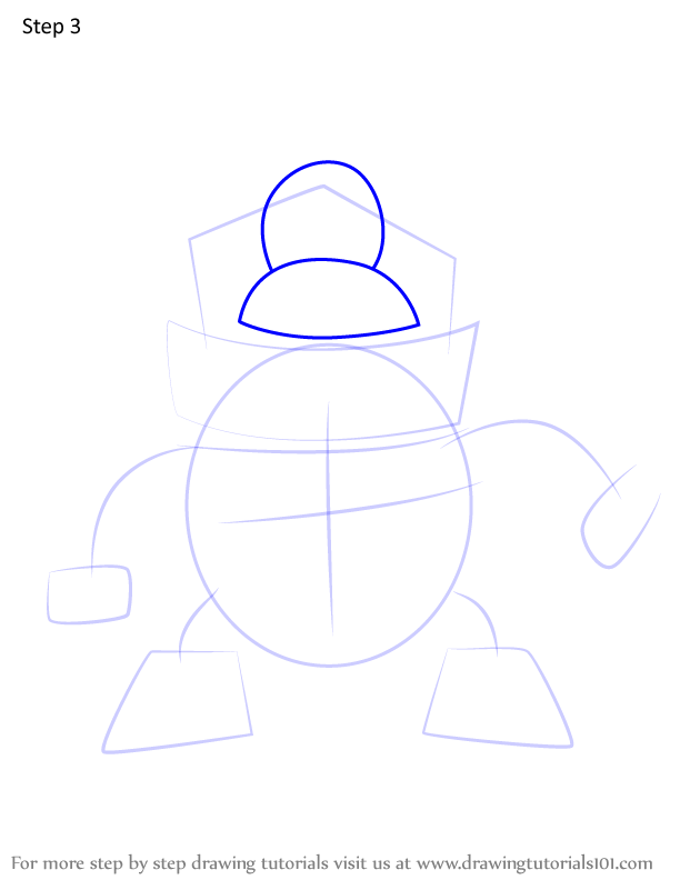 How to Draw Vaka-Waka from Mixels (Mixels) Step by Step ...