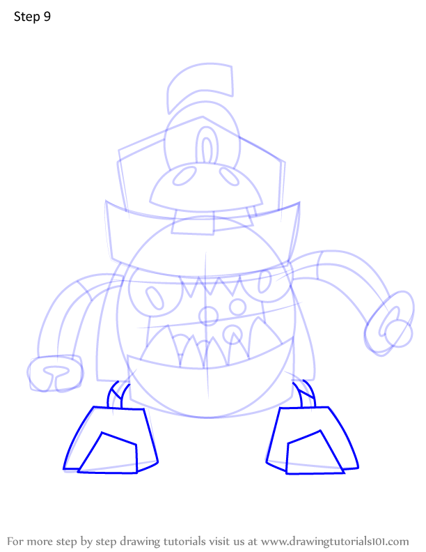 How to Draw Vaka-Waka from Mixels (Mixels) Step by Step ...