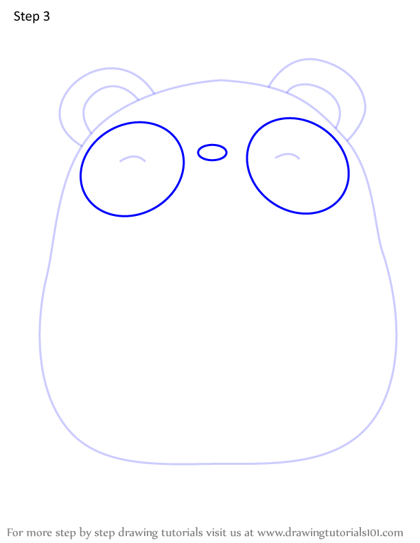 How to Draw Panda from Molang (Molang) Step by Step ...