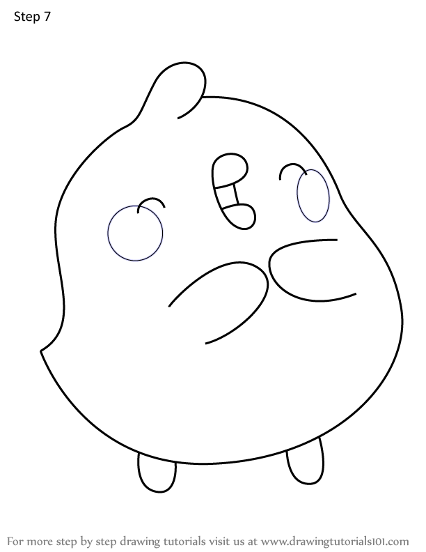 How to Draw Piu Piu from Molang (Molang) Step by Step ...