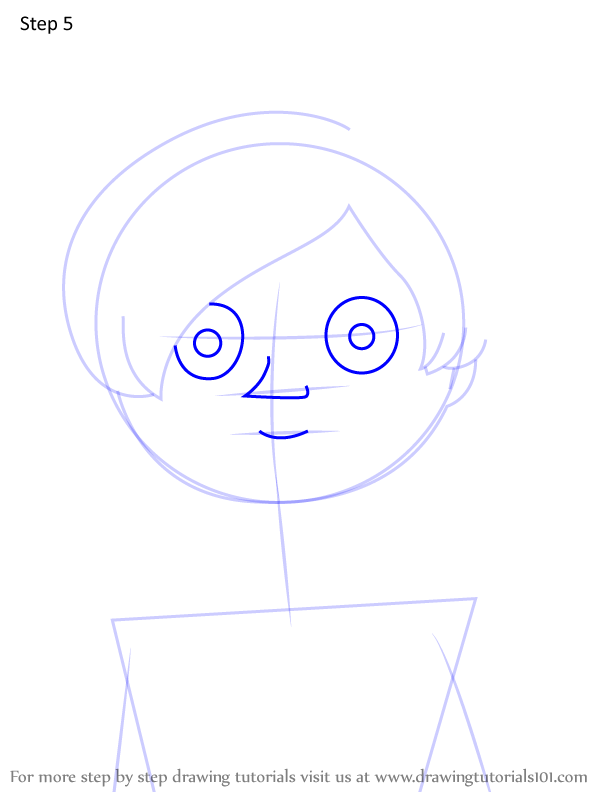 How to Draw Alicia from Moomins (Moomins) Step by Step ...
