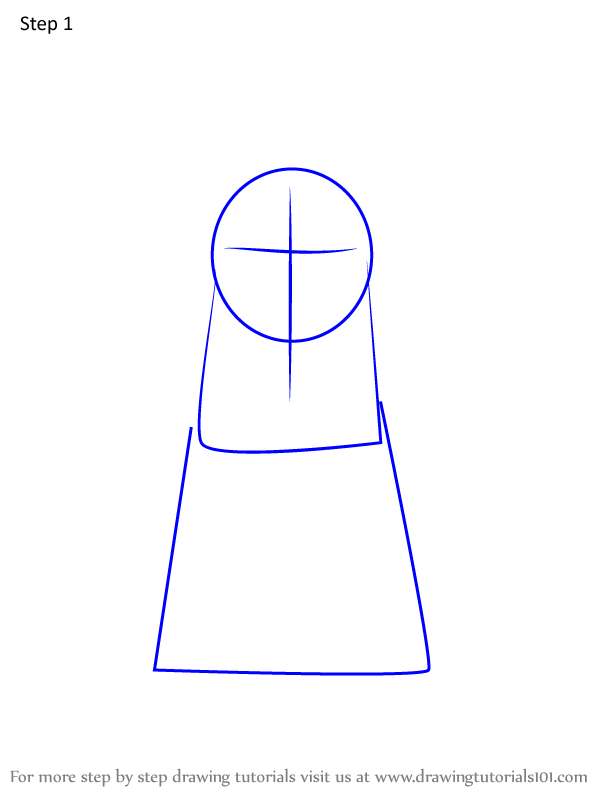 How to Draw Aunt Jane from Moomins (Moomins) Step by Step ...
