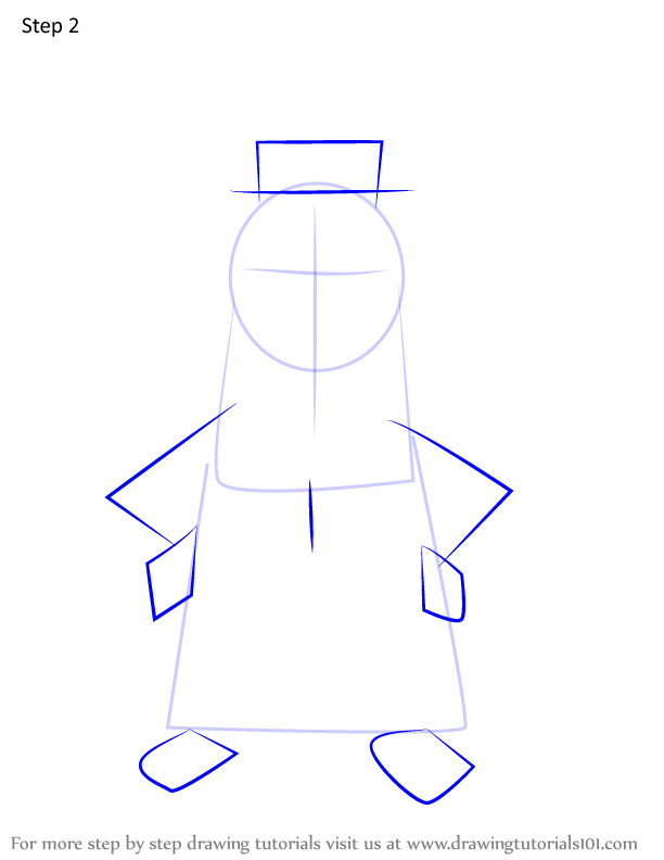 How to Draw Aunt Jane from Moomins (Moomins) Step by Step ...