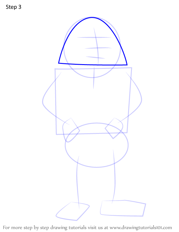 How to Draw Emeraldo the Strongman from Moomins (Moomins) Step by Step ...