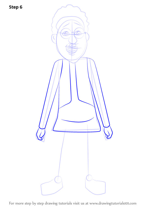 How to Draw Ghasitaram from Motu Patlu (Motu Patlu) Step by Step ...