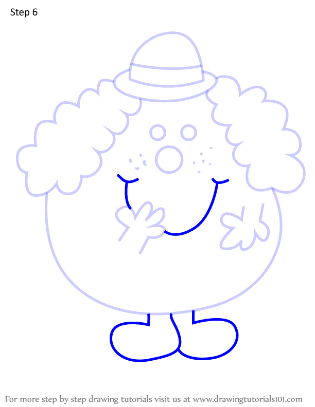 How to Draw Little Miss Dotty from Mr. Men (Mr. Men) Step by Step ...