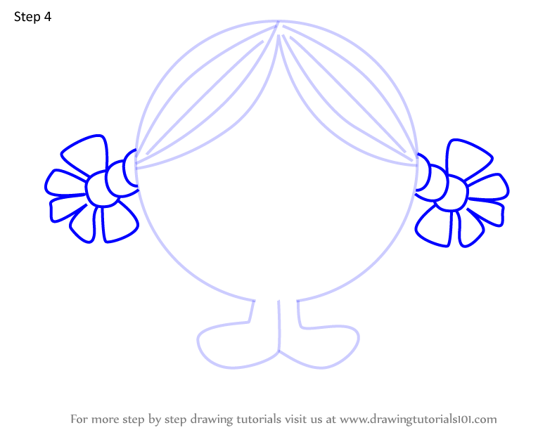 How to Draw Little Miss Sunshine from Mr. Men (Mr. Men) Step by Step ...