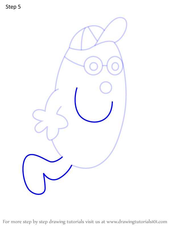 How to Draw Mr. Brave from Mr. Men (Mr. Men) Step by Step ...