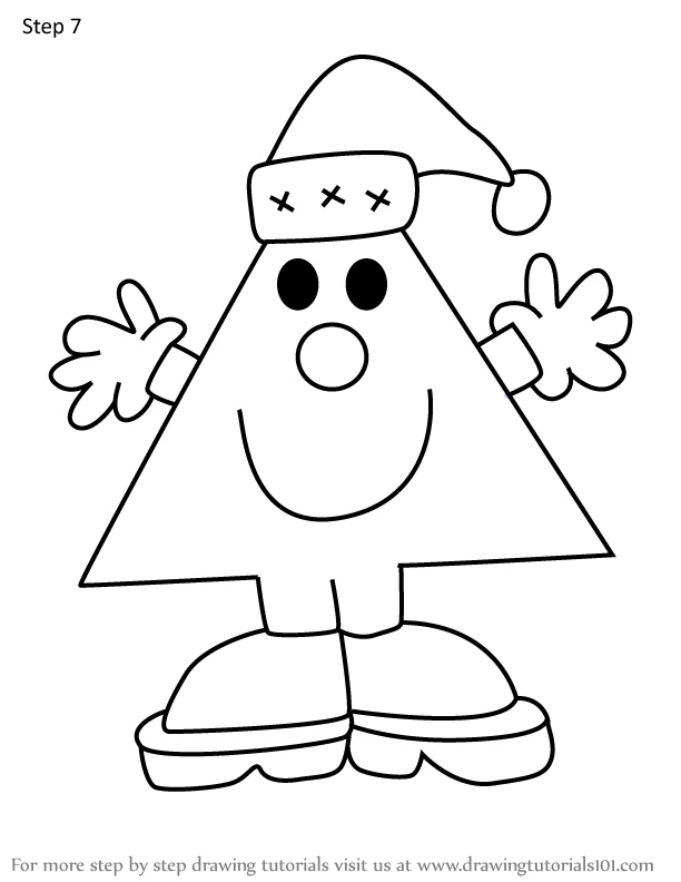 How to Draw Mr. Christmas from Mr. Men (Mr. Men) Step by Step ...