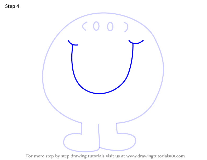 How to Draw Mr. Happy from Mr. Men (Mr. Men) Step by Step ...
