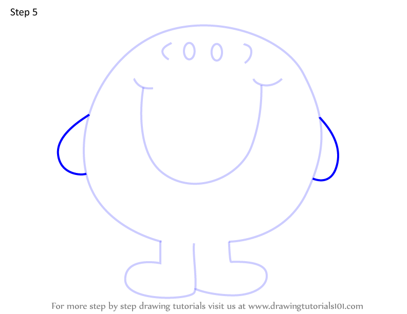 How to Draw Mr. Happy from Mr. Men (Mr. Men) Step by Step ...