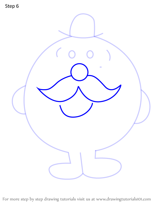 How to Draw Mr. Mo from Mr. Men (Mr. Men) Step by Step ...