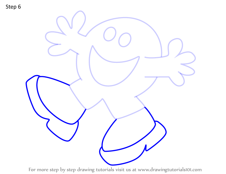 How to Draw Mr. Noisy from Mr. Men (Mr. Men) Step by Step ...