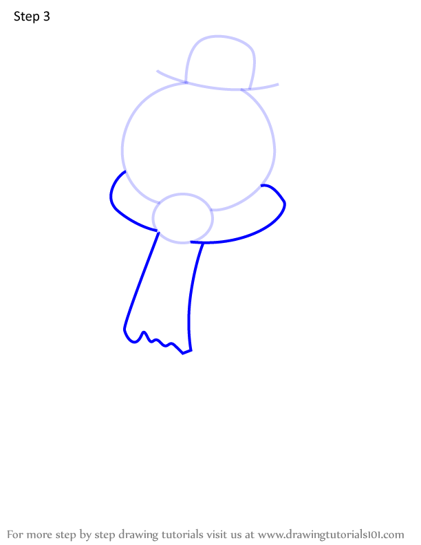How to Draw Mr. Snow from Mr. Men (Mr. Men) Step by Step ...
