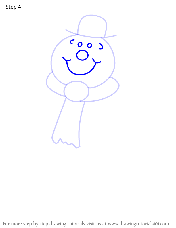 How to Draw Mr. Snow from Mr. Men (Mr. Men) Step by Step ...