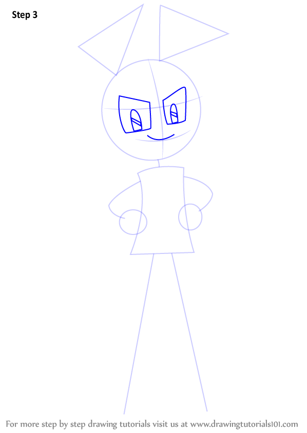 How to Draw Jenny Wakeman from My Life as a Teenage Robot (My Life as a ...