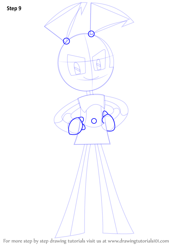 How to Draw Jenny Wakeman from My Life as a Teenage Robot (My Life as a ...