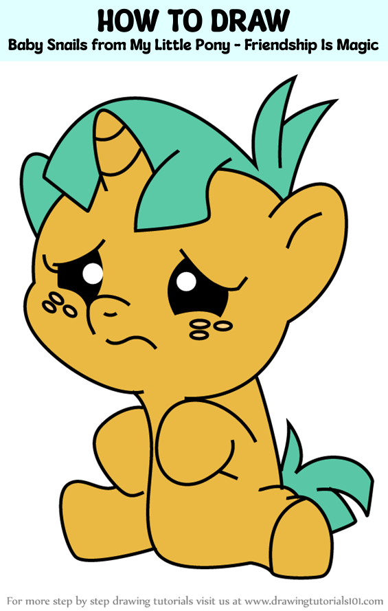 How to Draw Baby Snails from My Little Pony - Friendship Is Magic (My ...