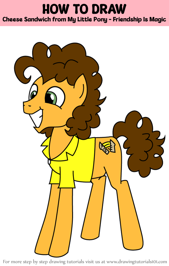 How to Draw Cheese Sandwich from My Little Pony - Friendship Is Magic ...