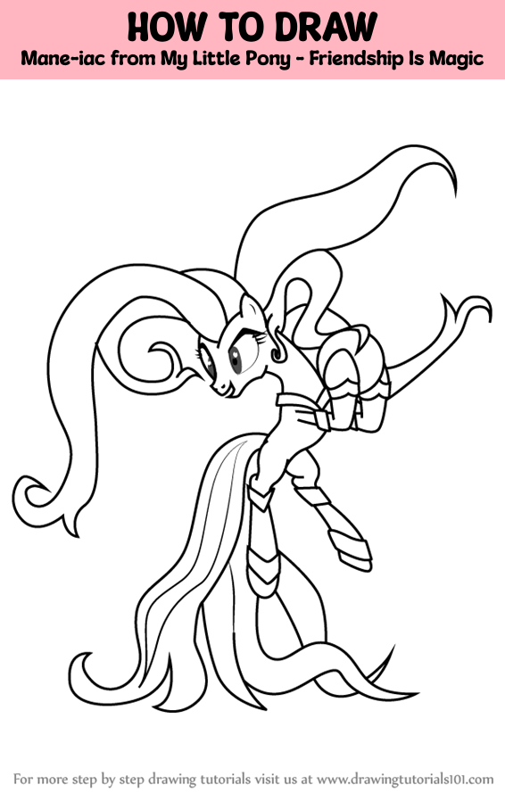 How to Draw Mane-iac from My Little Pony - Friendship Is Magic (My ...