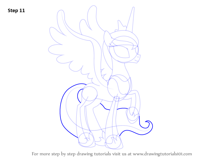 How To Draw Mlp Princess Luna
