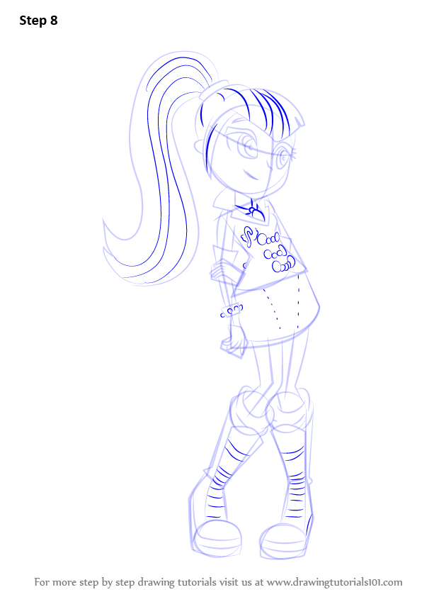 How to Draw Sonata Dusk from My Little Pony - Friendship Is Magic (My ...