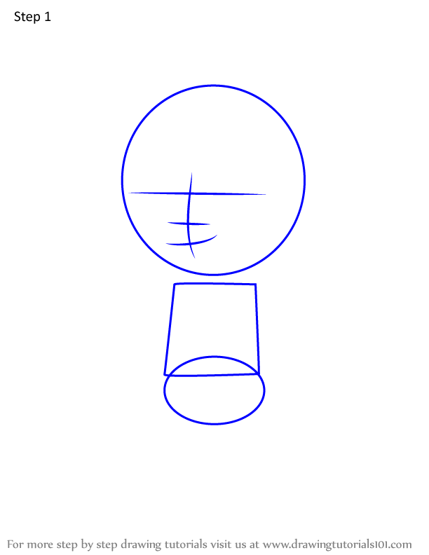 How to Draw Santi Flores from Nina's World (Nina's World) Step by Step ...