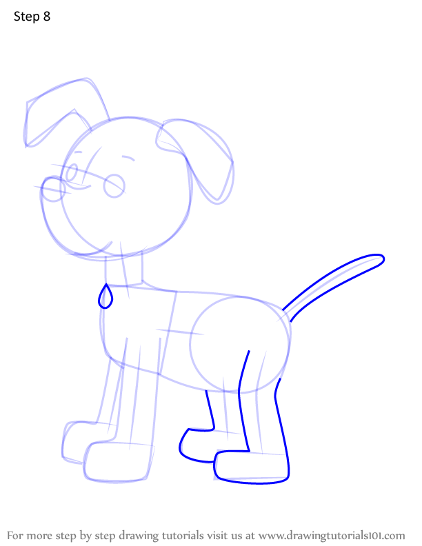 How to Draw Bumpy Dog from Noddy's Toyland Adventures (Noddy's Toyland ...
