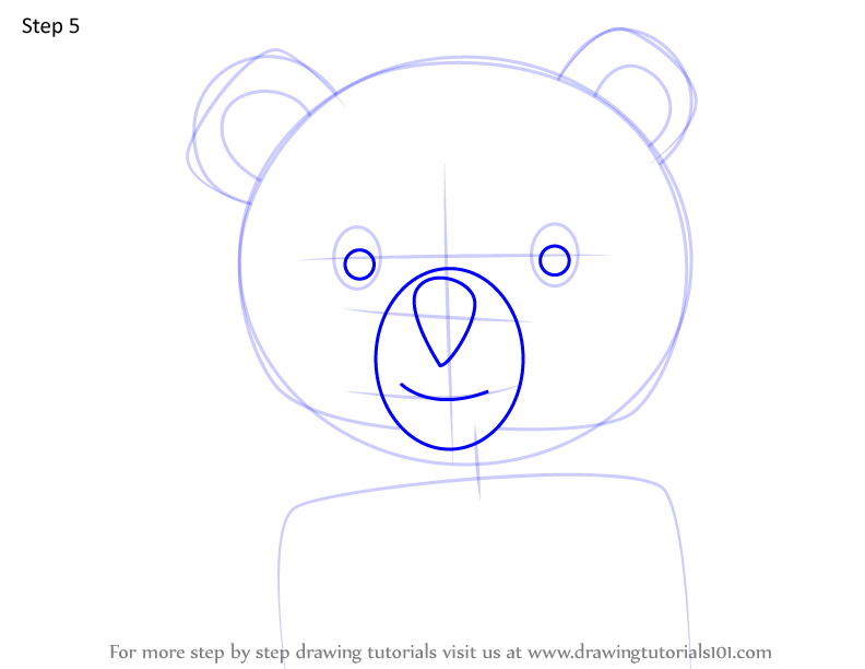 How to Draw Mrs. Tubby Bear from Noddy's Toyland Adventures (Noddy's ...