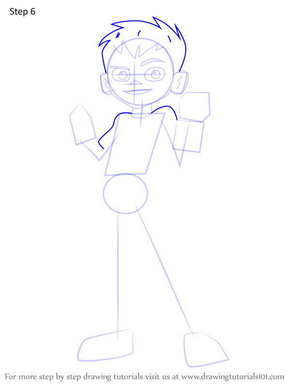 How to Draw Ben Tennyson from OK K.O.! Let's Be Heroes (OK K.O.! Let's ...