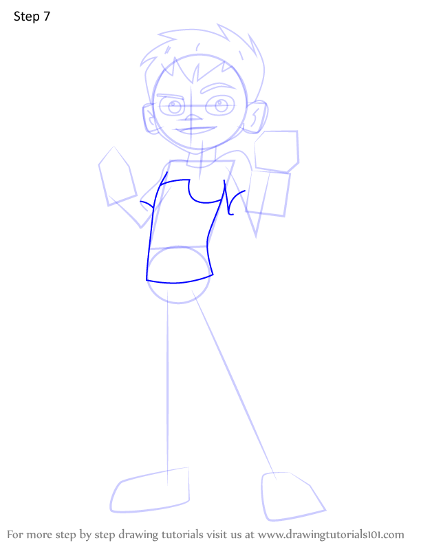 How to Draw Ben Tennyson from OK K.O.! Let's Be Heroes (OK K.O.! Let's ...