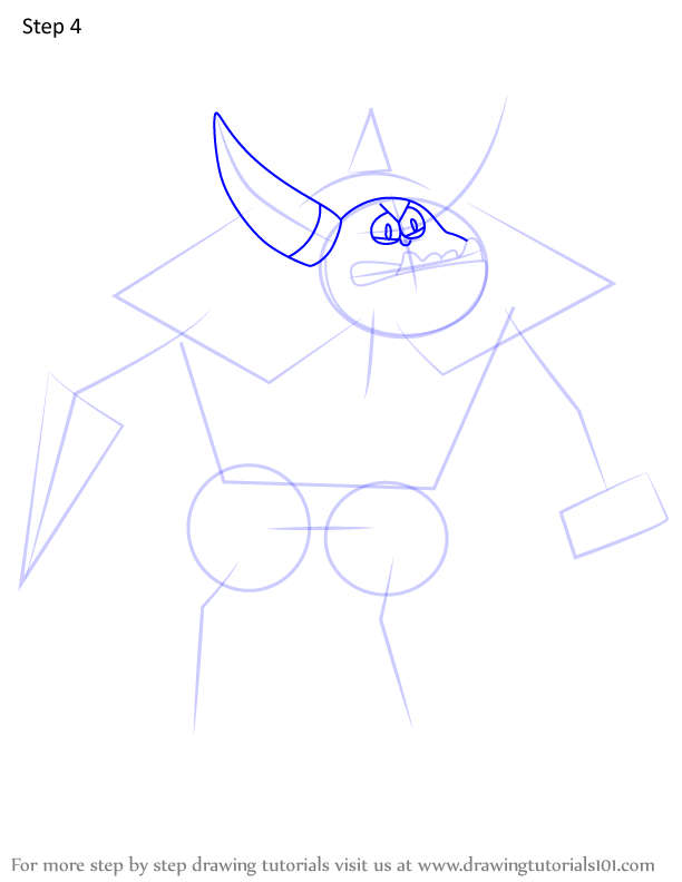 How to Draw Big Bull Demon from OK K.O.! Let's Be Heroes (OK K.O.! Let ...