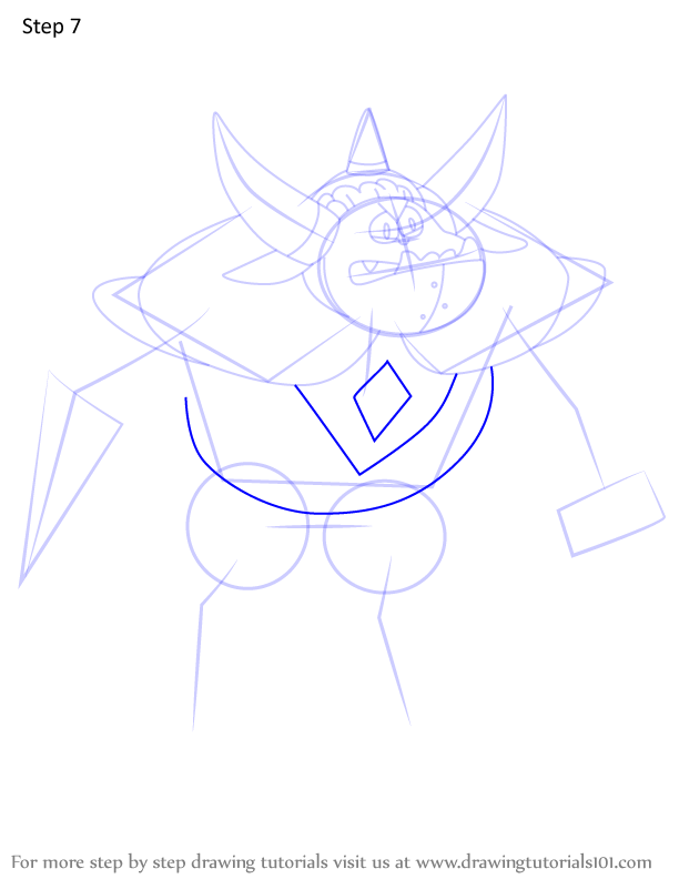 How to Draw Big Bull Demon from OK K.O.! Let's Be Heroes (OK K.O.! Let ...