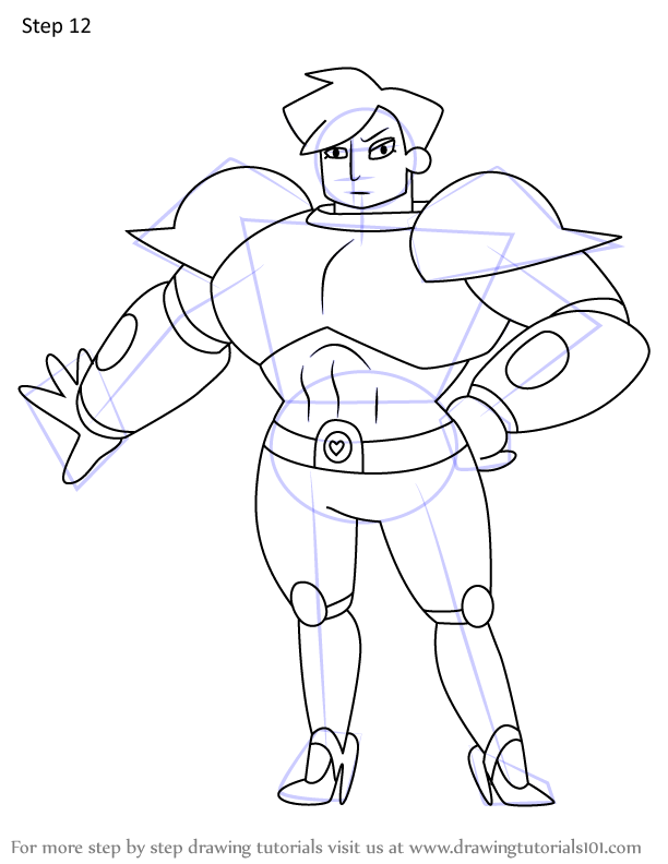 How to Draw Blue Power from OK K.O.! Let's Be Heroes (OK K.O.! Let's Be ...