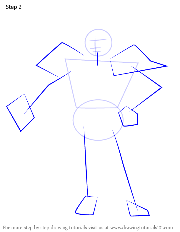 How to Draw Blue Power from OK K.O.! Let's Be Heroes (OK K.O.! Let's Be ...