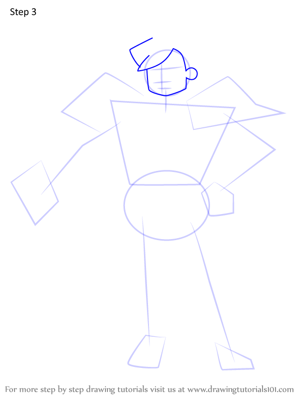 How to Draw Blue Power from OK K.O.! Let's Be Heroes (OK K.O.! Let's Be ...