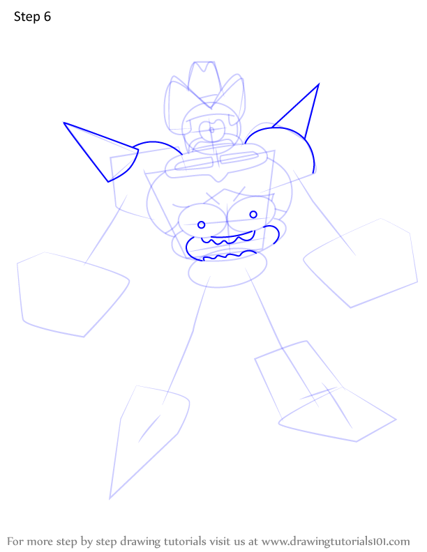 How to Draw Boxbot Prime from OK K.O.! Let's Be Heroes (OK K.O.! Let's ...