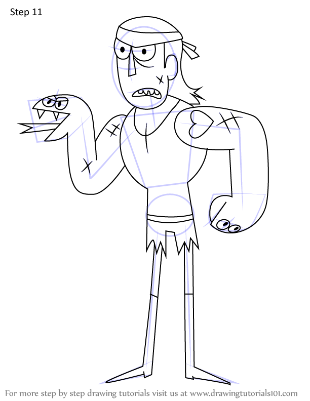 How to Draw Co-Bruh from OK K.O.! Let's Be Heroes (OK K.O.! Let's Be ...