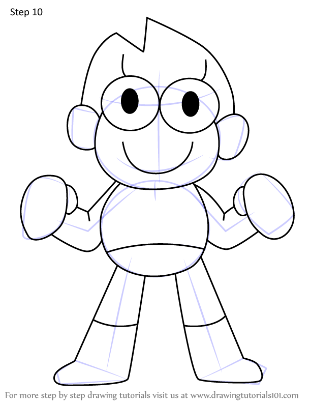 How to Draw Combo Breaker from OK K.O.! Let's Be Heroes (OK K.O.! Let's ...