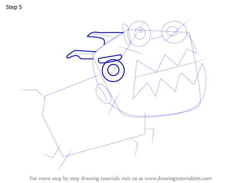 How to Draw Double Beat from OK K.O.! Let's Be Heroes (OK K.O.! Let's ...