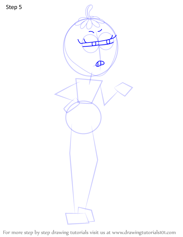How to Draw Drupe from OK K.O.! Let's Be Heroes (OK K.O.! Let's Be ...