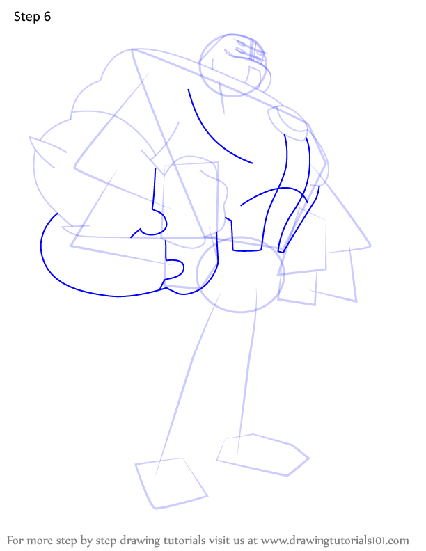 How to Draw Four Arms from OK K.O.! Let's Be Heroes (OK K.O.! Let's Be ...