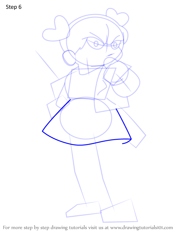 How to Draw Glitter Starlight from OK K.O.! Let's Be Heroes (OK K.O ...