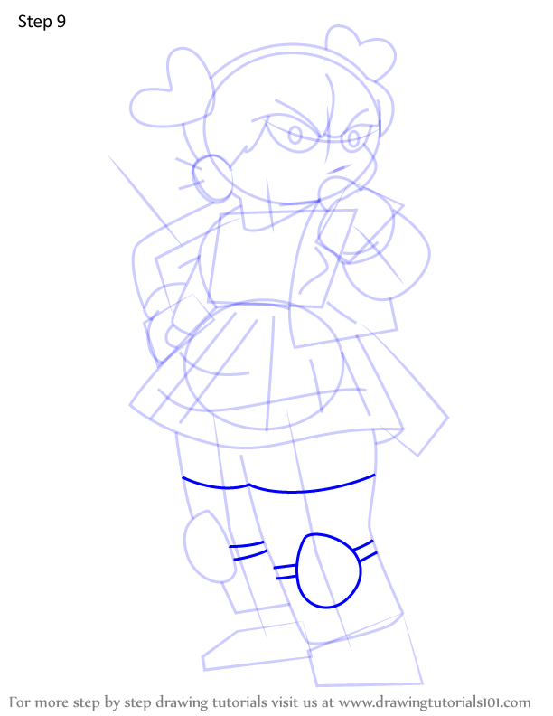 How to Draw Glitter Starlight from OK K.O.! Let's Be Heroes (OK K.O ...