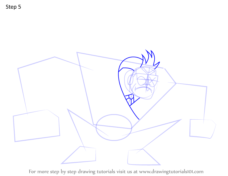 How to Draw Lord Gar-Man from OK K.O.! Let's Be Heroes (OK K.O.! Let's ...