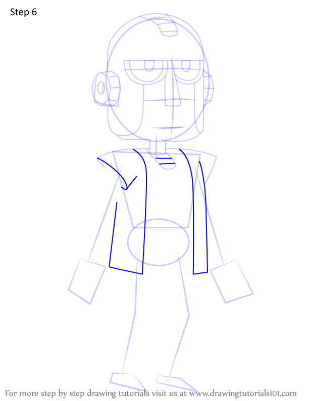 How to Draw Mr. Logic from OK K.O.! Let's Be Heroes (OK K.O.! Let's Be ...