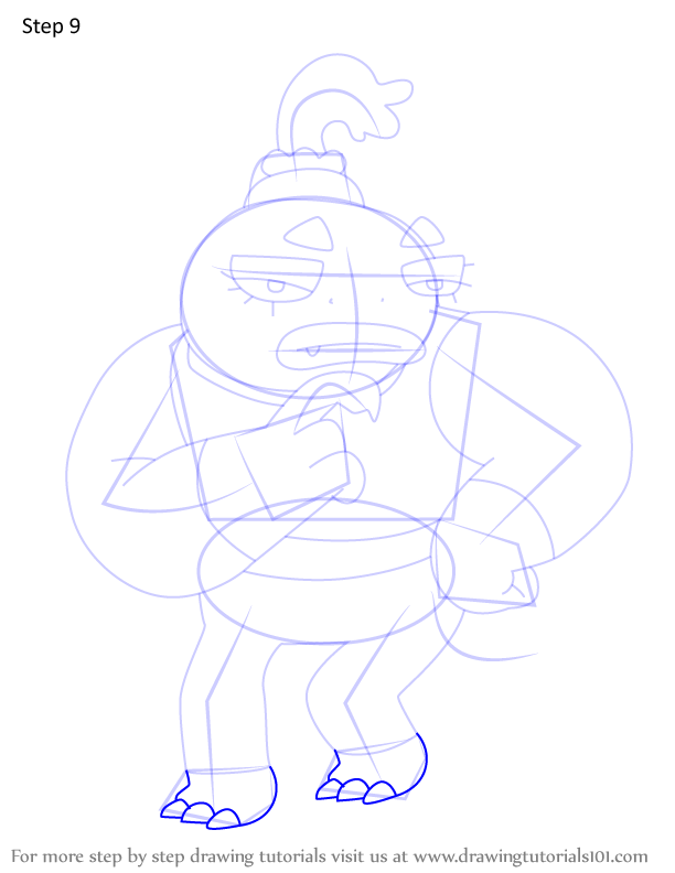 How to Draw Pink Turtle from OK K.O.! Let's Be Heroes (OK K.O.! Let's ...