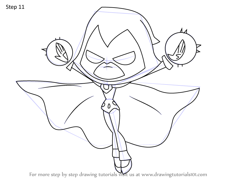 How to Draw Raven from OK K.O.! Let's Be Heroes (OK K.O.! Let's Be ...