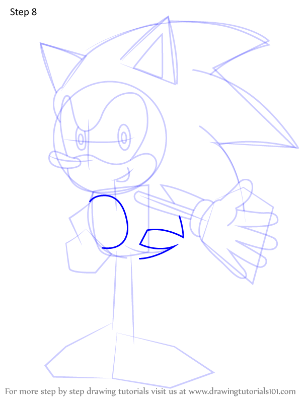 How to Draw Sonic the Hedgehog from OK K.O.! Let's Be Heroes (OK K.O ...